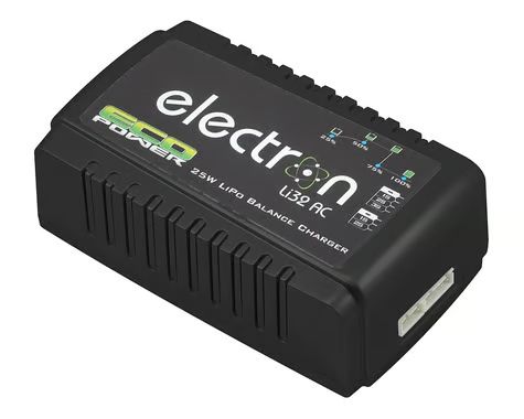 EcoPower "Electron Li32 AC" LiPo Balance Battery Charger (2-3S/2A/25W ...