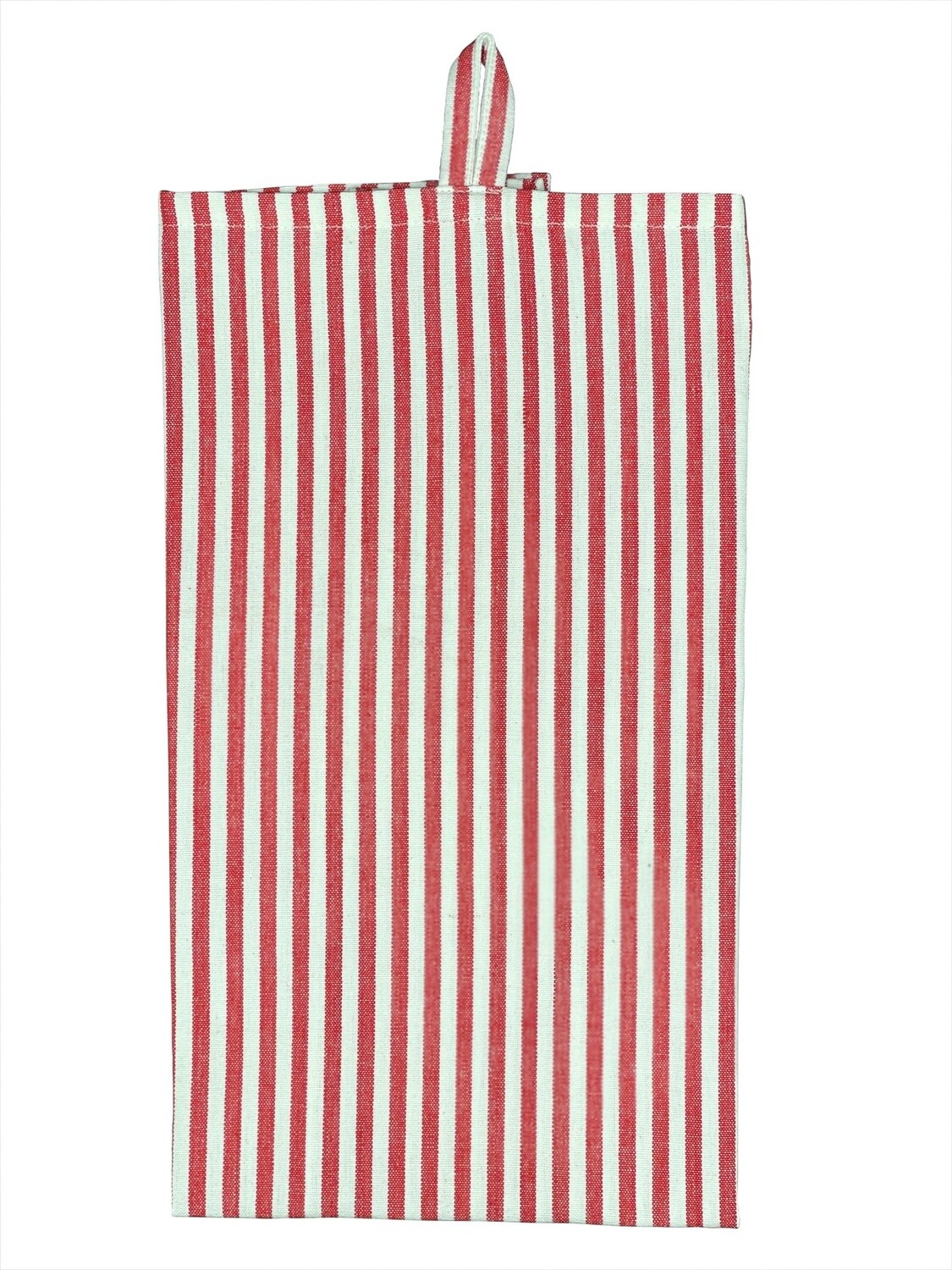 RED STRIPE TEA TOWEL