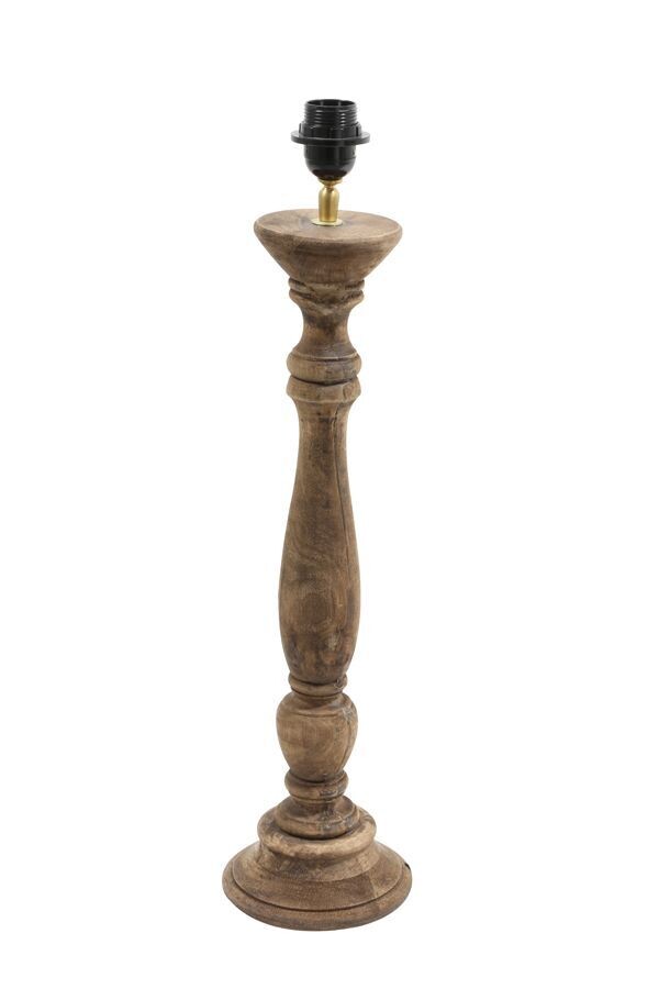 BARN TURNED WOOD LAMP BASE