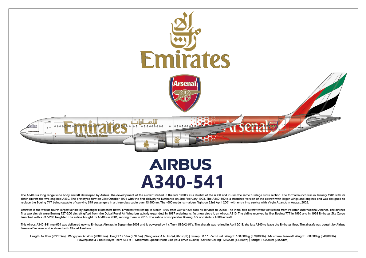 Airbus A340 Emirates