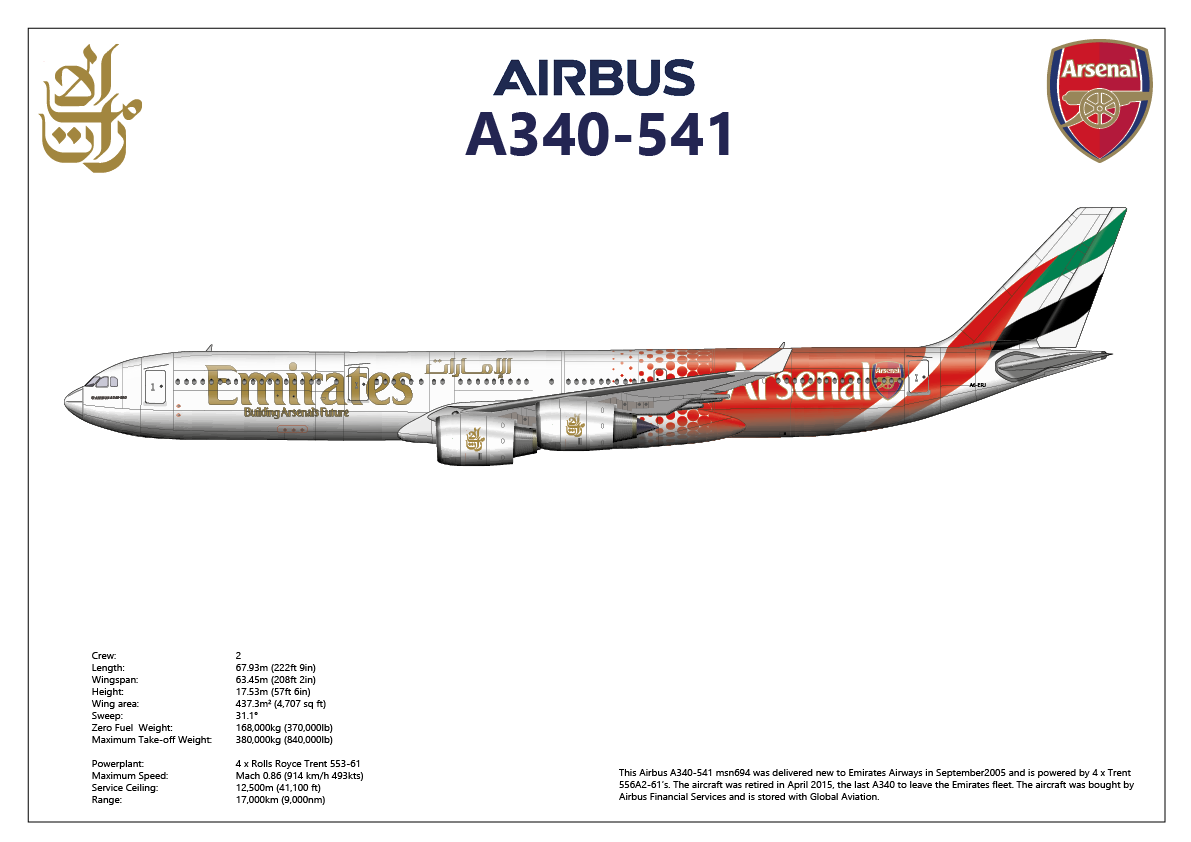 Airbus A340 Emirates