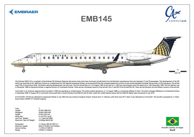 Embraer EJet Cockpit Poster - Digital Download