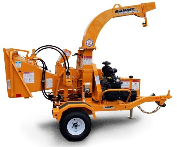 6" Wood Chipper by Bandit Rental
