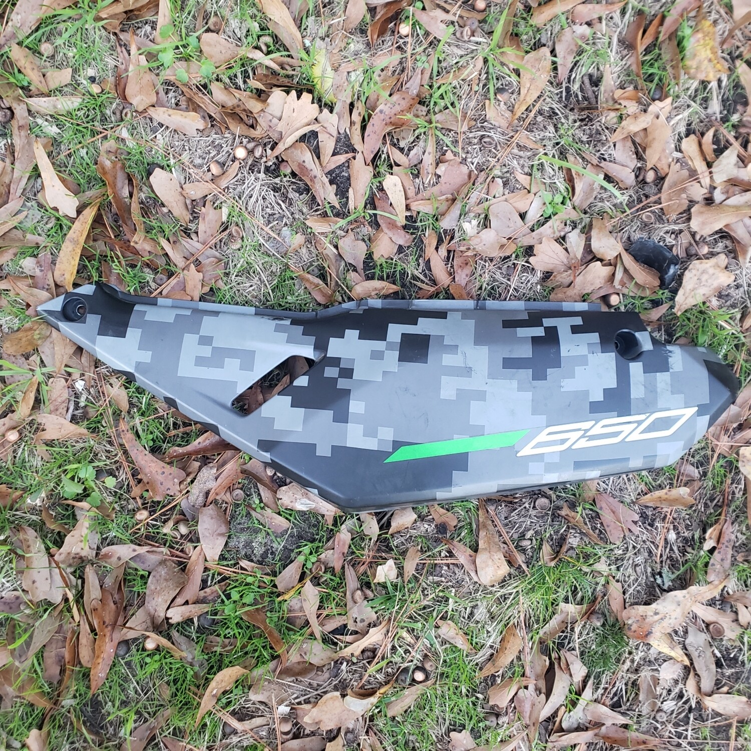 Gen 2 KLR 650 Camo Side Covers (Left & Right) USED