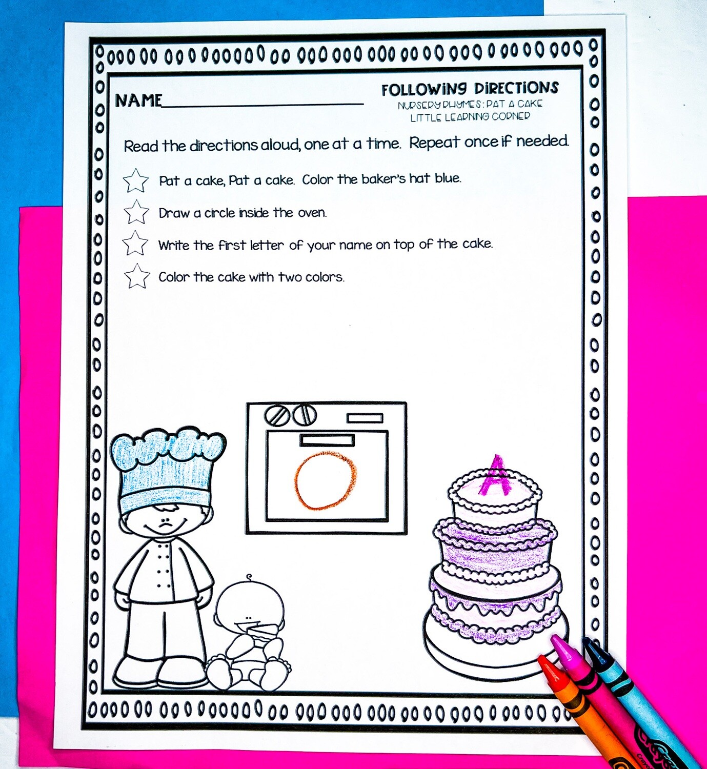 Nursery Rhyme Fine Motor Activities 40 Fine Motor Skills Activities