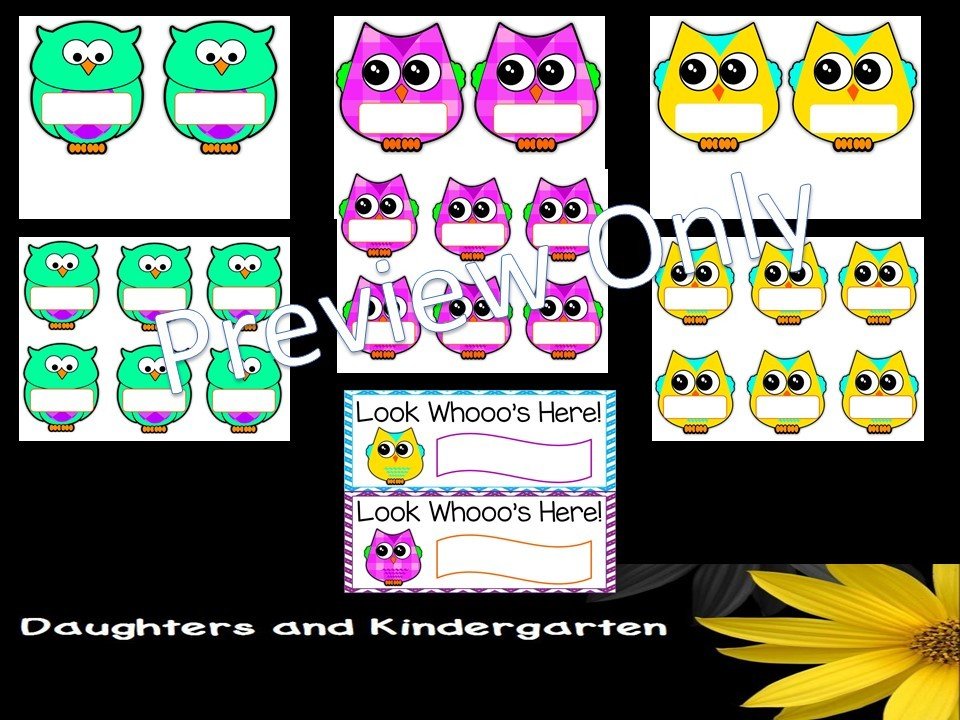 Owl Attendance Chart