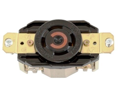 HBL2710 Plug twist-lock 3P4W 30A 125/250V (L14-30R) black Hubbell