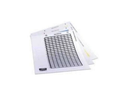 XPLPP10W Label for patch panel laser (sheet 1440PTO) white pk10 Hubbell