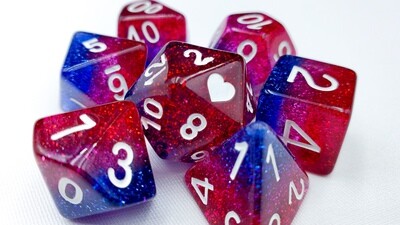 Opaque Pride Dice