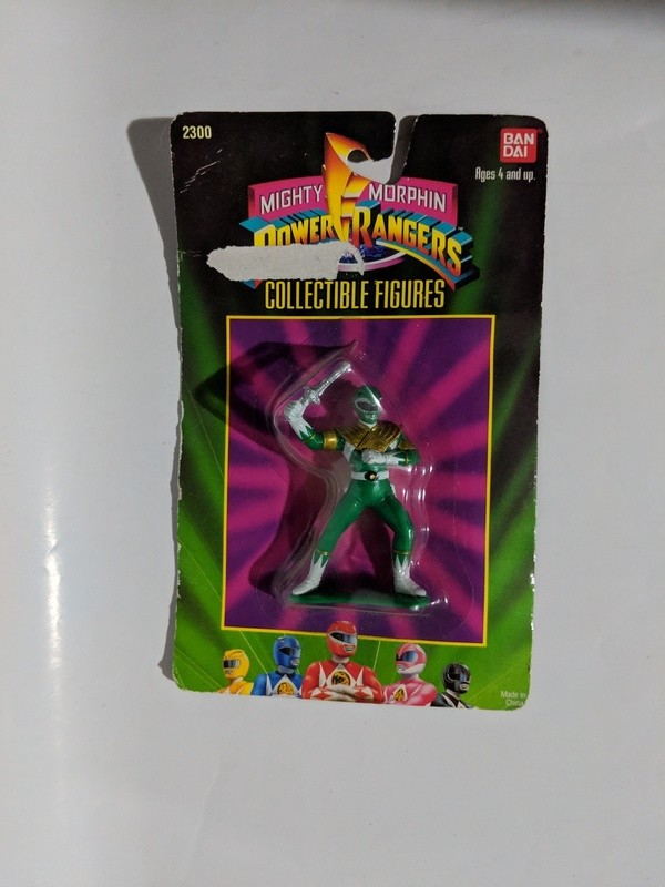Mighty Morphin Green Power Rangers Collectible figure