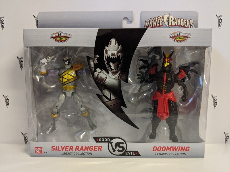 Legacy Power Rangers- Silver Ranger and Madame Odius 2 pack