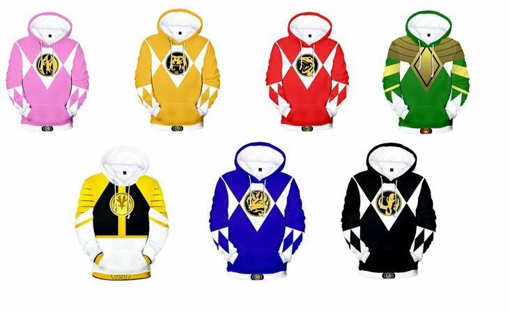 Order: Mighty Morphin Power Rangers Jumper Hoodie