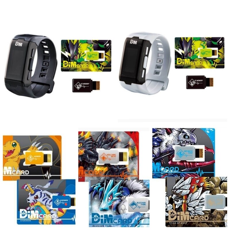 DIGIMON - VITAL BRACELET - DIGITAL MONSTER - DIM CARD