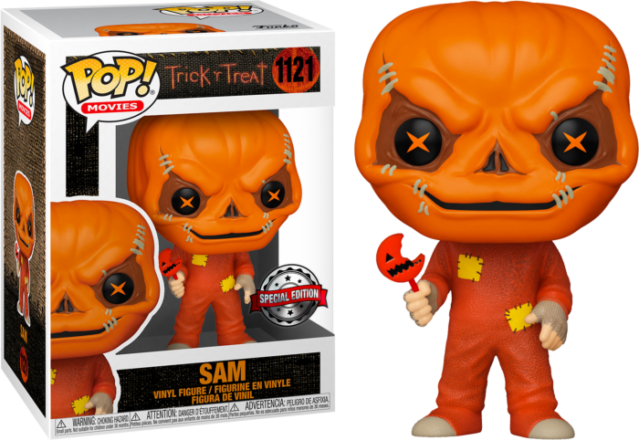 Trick ‘r Treat- Unmasked Sam with Lollipop Pop! Vinyl Figure