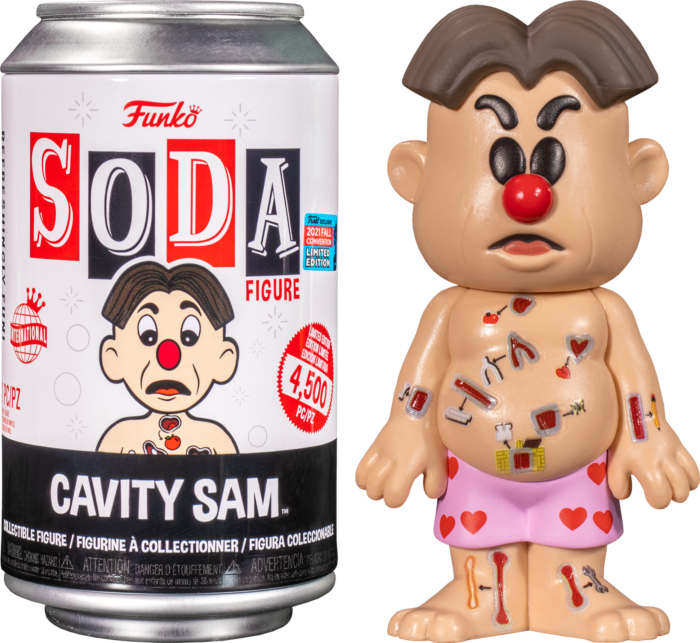 Operation - Cavity Sam Vinyl SODA Figure in Collector Can (2021 Fall ...