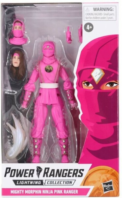 Power Rangers Lightning Collection Monsters Mighty Morphin Ninja Pink ...