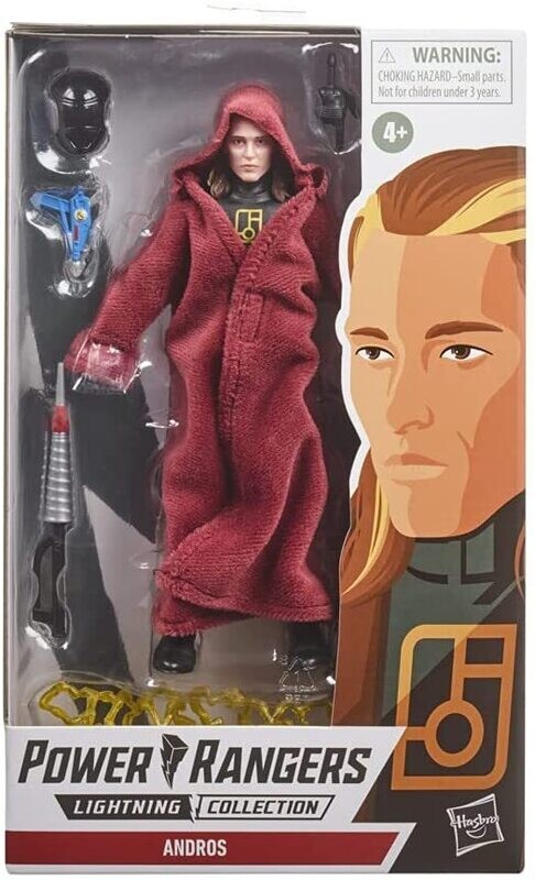 Power Rangers Lightning Collection Andros Figure