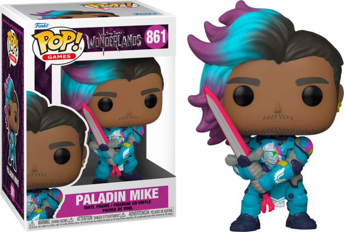 Borderlands: Tiny Tina’s Wonderland - Paladin Mike Pop! Vinyl Figure
