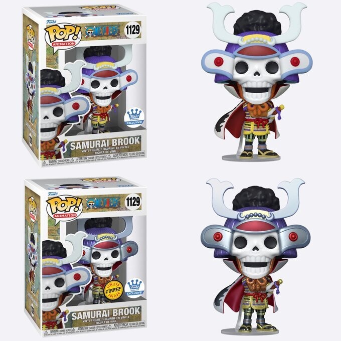 One Piece- Brook Samurai Pop! Vinyl Figure (Funko Exclu