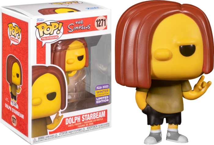 The Simpsons - Dolph Starbeam Pop! Vinyl Figure (2022 Winter Convention ...