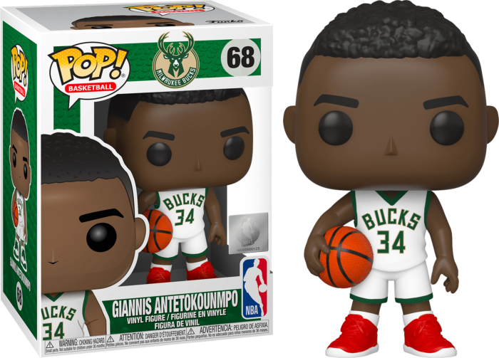 NBA Basketball - Giannis Antetokounmpo Milwaukee Bucks Pop! Vinyl Figure