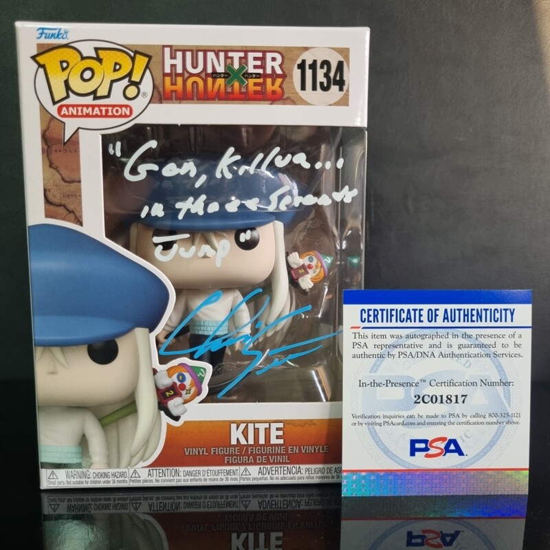 Hunter x Hunter - Kite Pop! Vinyl Figure (Signed)
