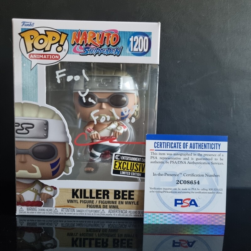 Naruto: Shippuden - Killer Bee Pop! Vinyl Figure (Signed)