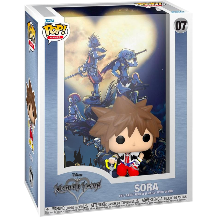 Kingdom Hearts - Sora 20th Anniversary Pop! Game Covers Vinyl Figure