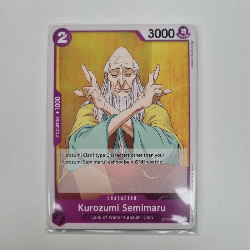 One Piece Card- Kurozumi Semimaru OP1-099