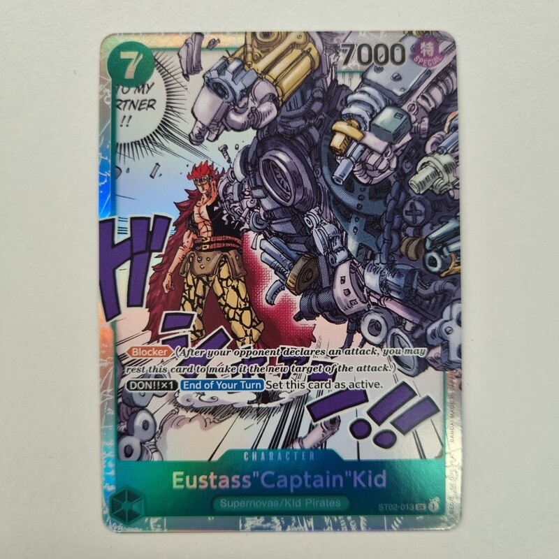One Piece Card- Eustace Captain Kid ST02-013