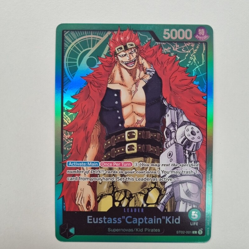 One Piece Card- Eustace Captain Kid ST02-001