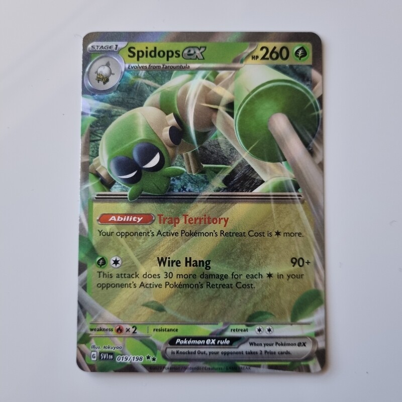 Pokemon Card- Spidops