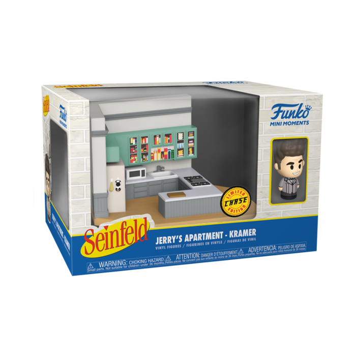 Seinfeld - Kramer Chase with Jerry’s Apartment Diorama Mini Moments ...
