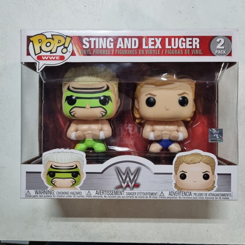 WWE - Sting and Lex Luger 2 Pack Pop! Vinyl Figure