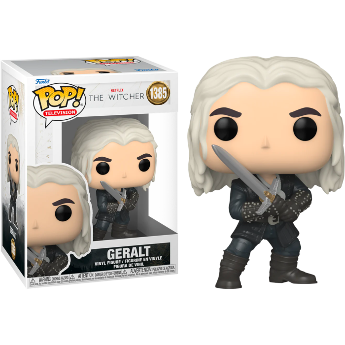 The Witcher 3: Wild Hunt - Geralt with Sword Pop! Vinyl Figure