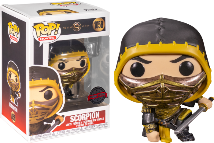 Mortal Kombat (2021) - Scorpion Crouching Pop! Vinyl Figure