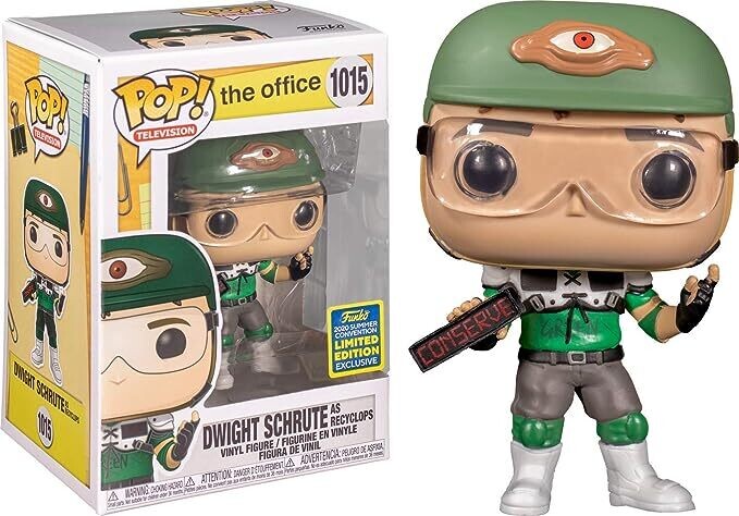 The Office - Dwight Schrute as Recyclops Pop! Vinyl Figure (2020 ...