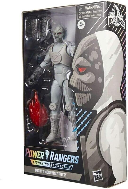 Hasbro Power Rangers Lightning Collection Mighty Morphin Z Putty Figure ...
