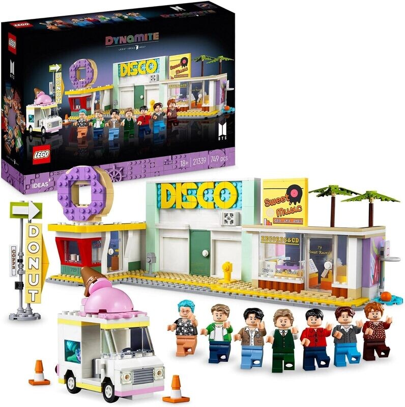 LEGO BTS Dynamite 21339 Building Kit with 7 Minifigures