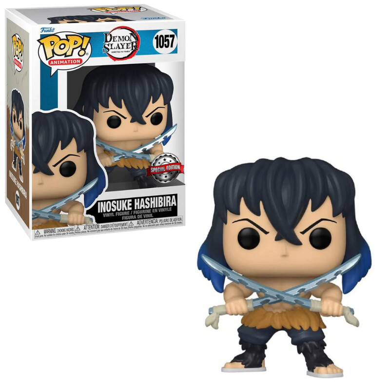 Demon Slayer - Inosuke Hashibira Unmasked Pop! Vinyl Figure