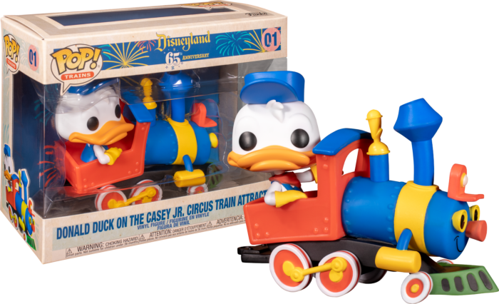 Disneyland: 65th Anniversary - Donald Duck on the Casey Jr. Circus ...