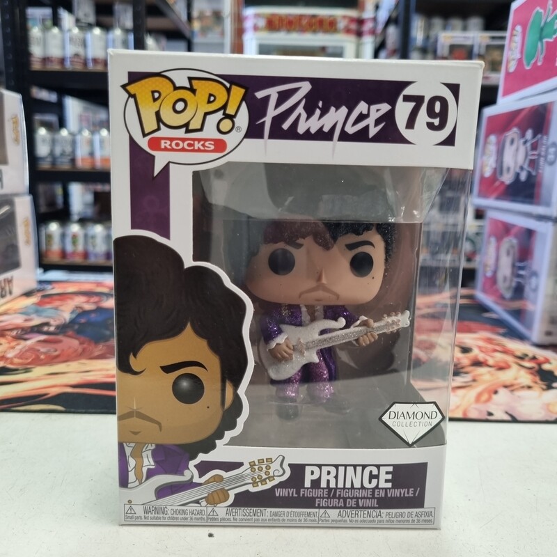 Prince- Prince Purple rain Diamond Glitter Pop! Vinyl Figure