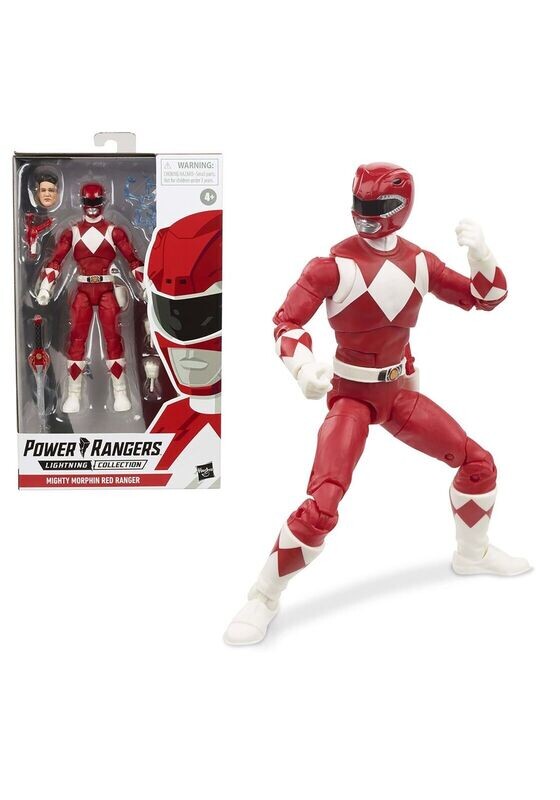 Hasbro's Lightning Collection MMPR Red Ranger Figure