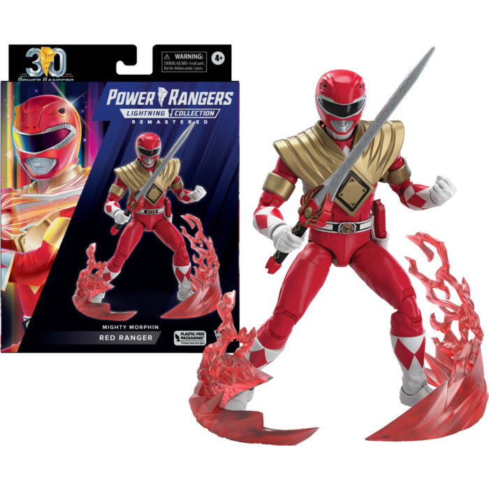Mighty Morphin Power Rangers 30th Anniversary LIghtning Collection ...