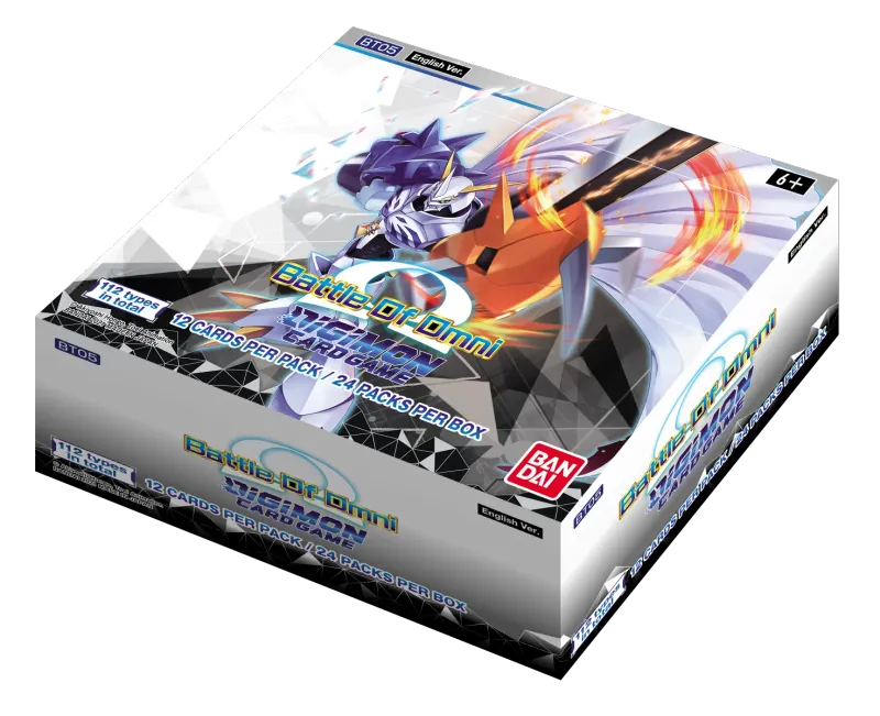 Digimon Card Game Series 05 Battle of Omni BT05 Booster Box