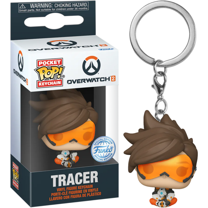 Overwatch 2 - Tracer Pocket Pop! Vinyl Keychain