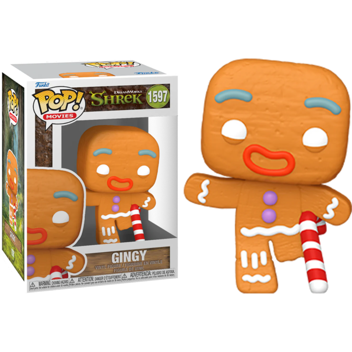 Shrek Gingy Dreamworks 30th Anniversary Pop Vinyl Figure