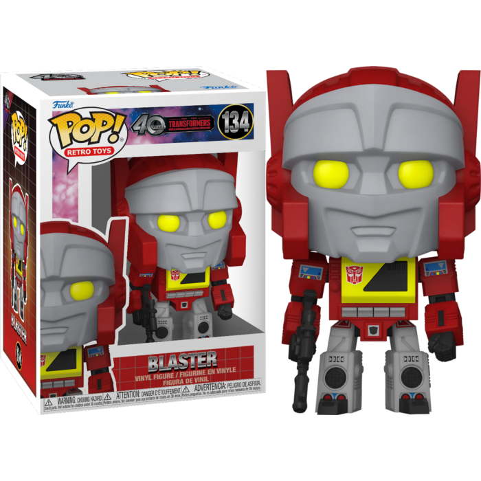 Transformers: Generation 1 - Blaster Pop! Vinyl Figure