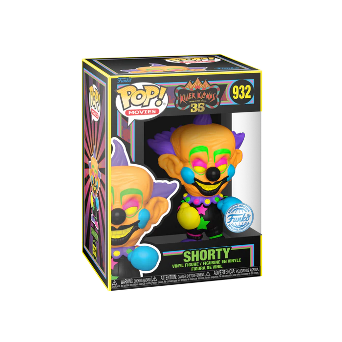 Killer Klowns From Outer Space - Blacklight Shorty Pop! Vinyl Figure