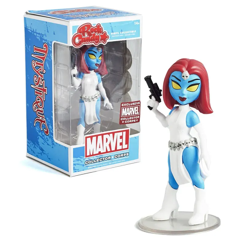 Funko Rock Candy Marvel Collector Corps X-Men Mystique Figure ...